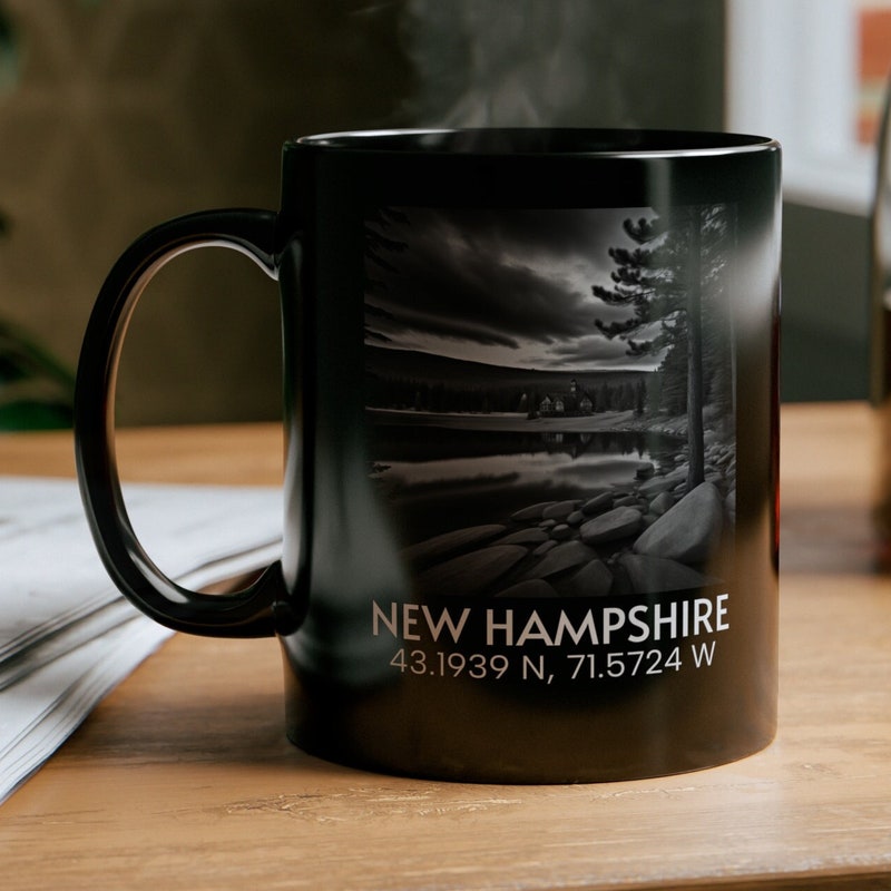 New Hampshire Mug - Etsy