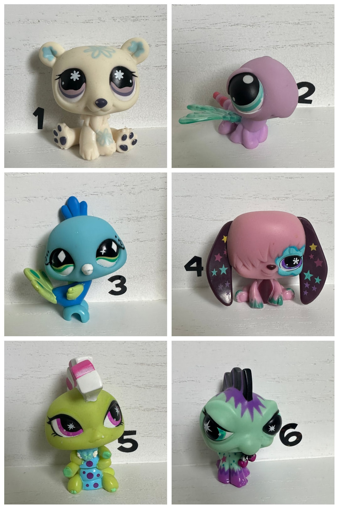 Authentic Littlest Pet Shop Animals - Etsy