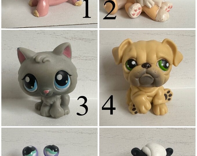 Authentic Littlest Pet Shop Animals - Etsy