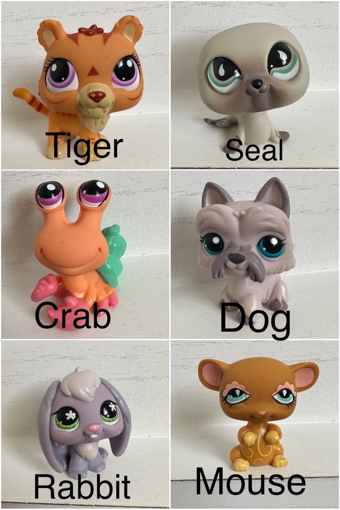 Authentic Littlest Pet Shop Animals - Etsy