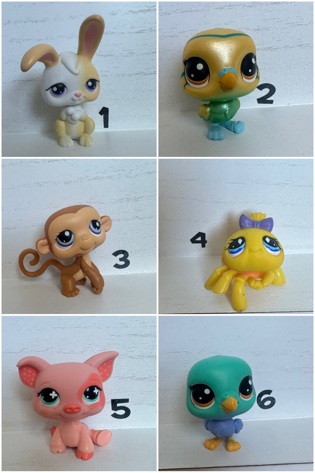 Authentic Littlest Pet Shop Animals - Etsy