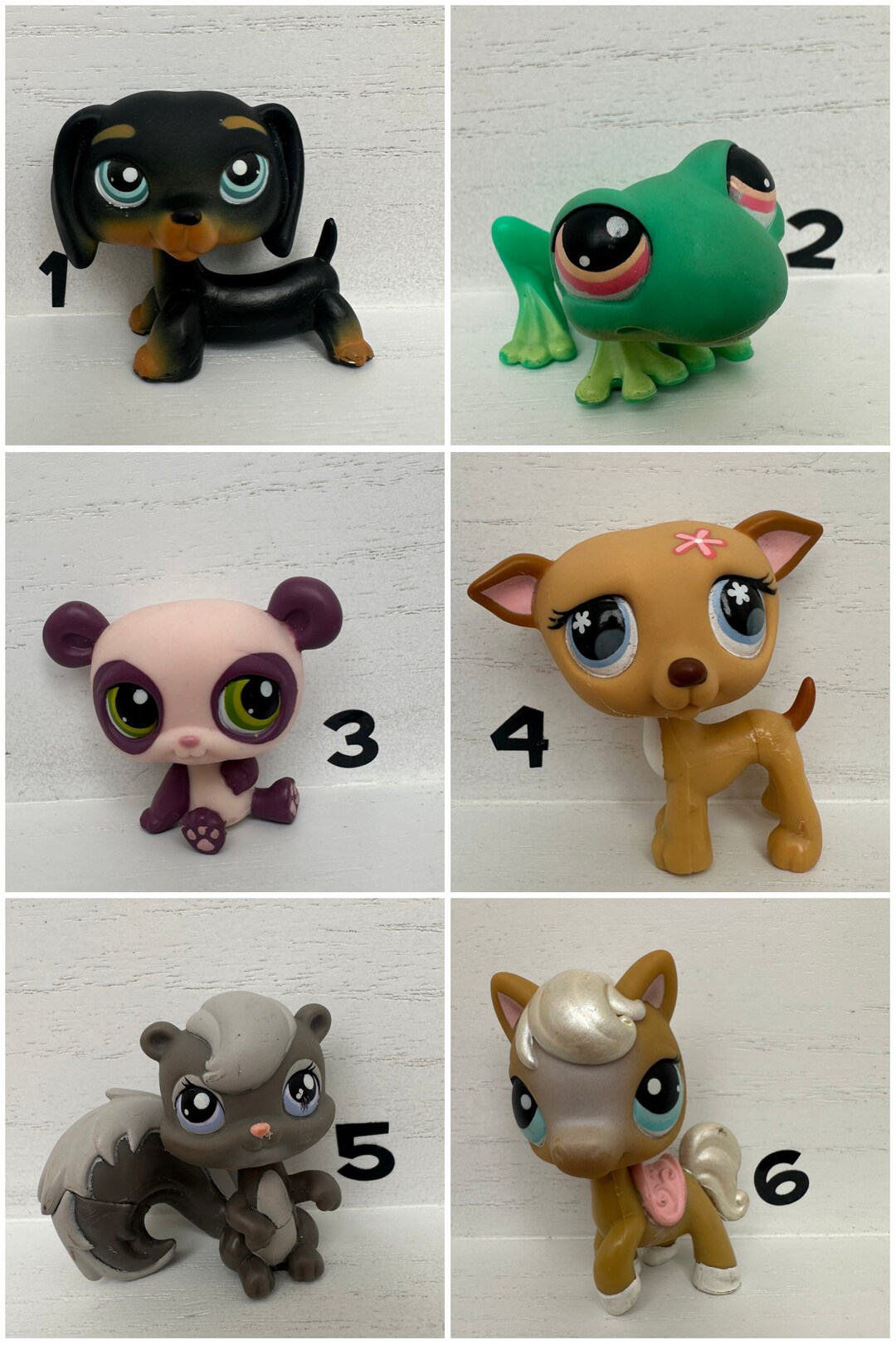 Authentic Littlest Pet Shop Animals - Etsy