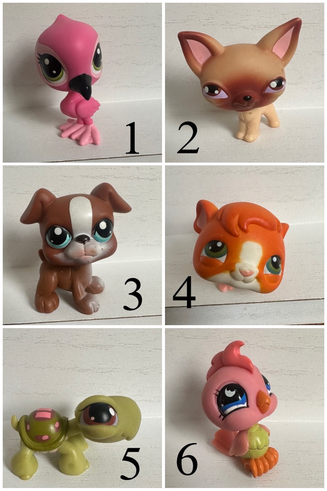 Authentic Littlest Pet Shop Animals - Etsy