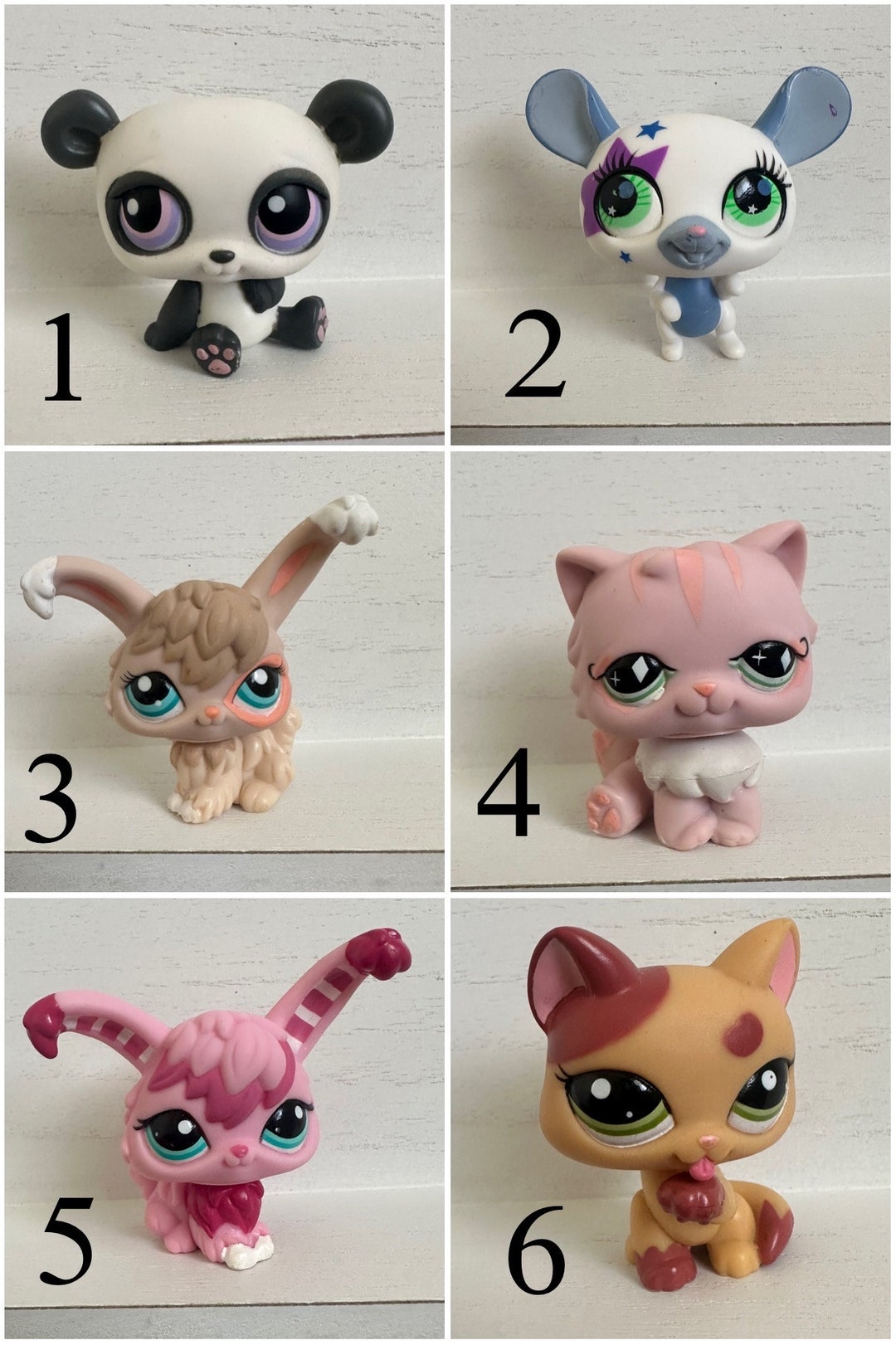 Authentic Littlest Pet Shop Animals - Etsy