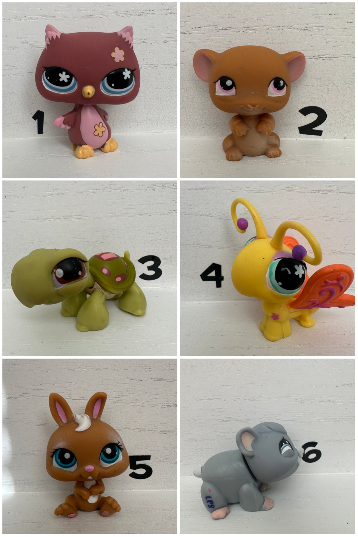 Authentic Littlest Pet Shop Animals - Etsy