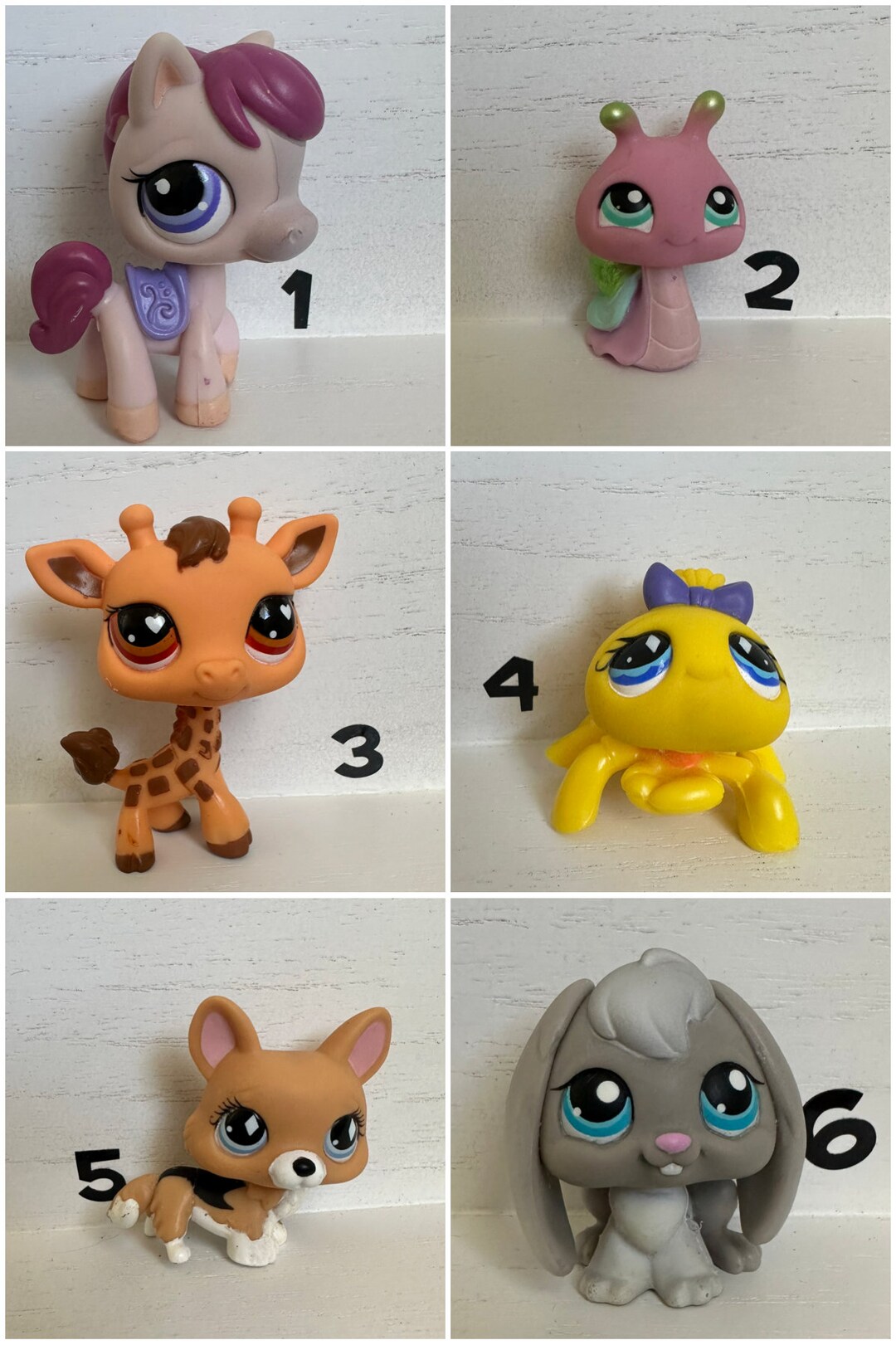 Authentic Littlest Pet Shop Animals - Etsy