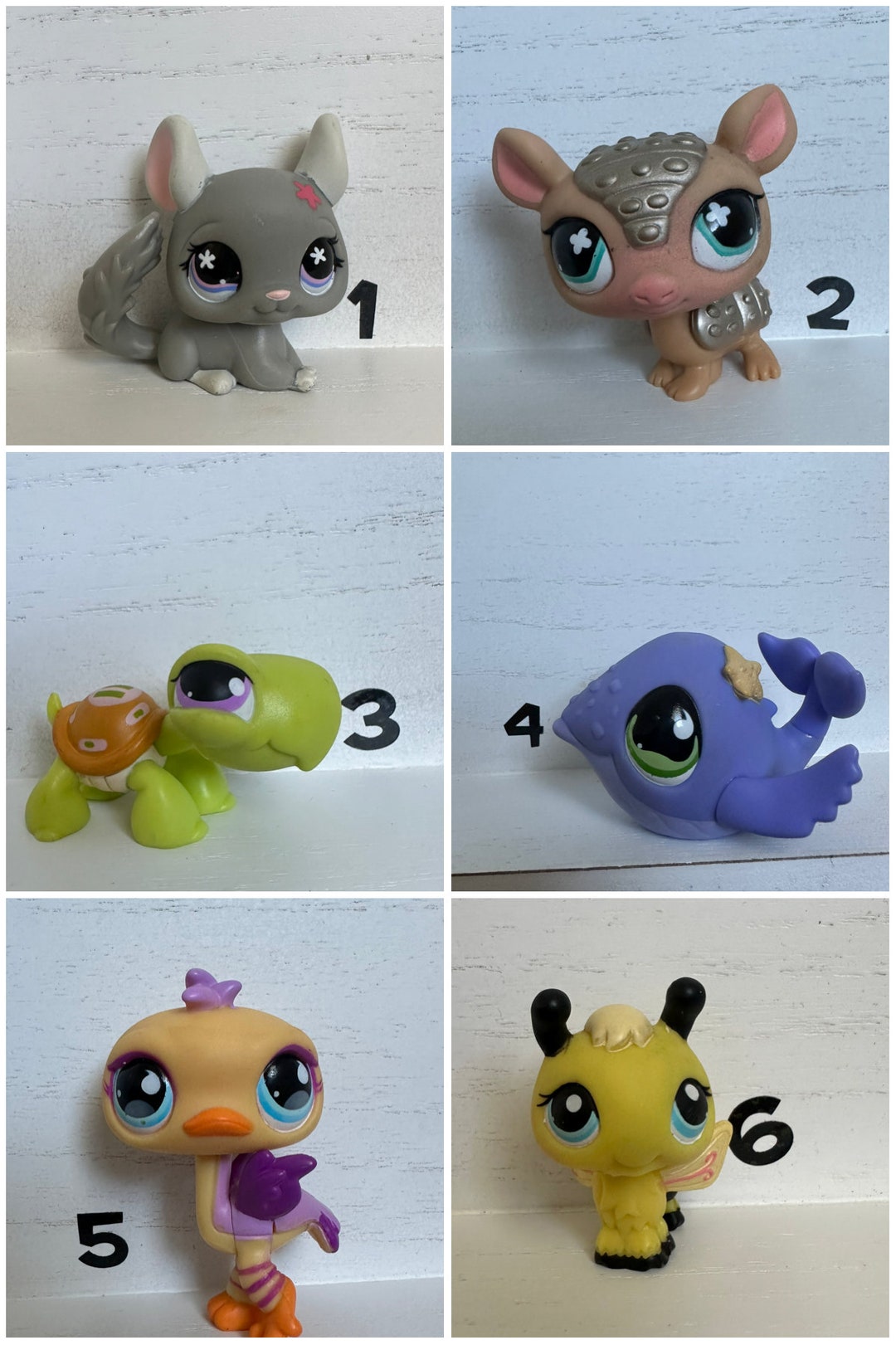 Authentic Littlest Pet Shop Animals - Etsy