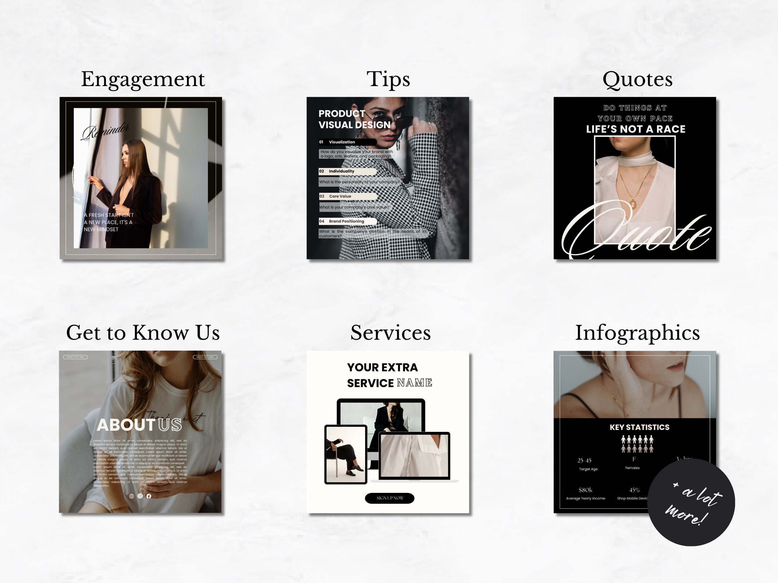 PLR MRR: Modern Instagram Post and Stories Templates, Done for You ...