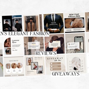 200+ Fashion Ecommerce Instagram Post Canva Templates -sustainable ...