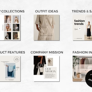 200+ Fashion Ecommerce Instagram Post Canva Templates -sustainable ...
