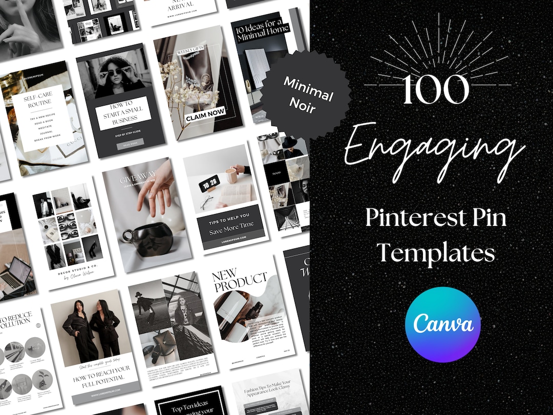100 Pinterest Pin Templates Pinterest Templates Pinterest Templates ...