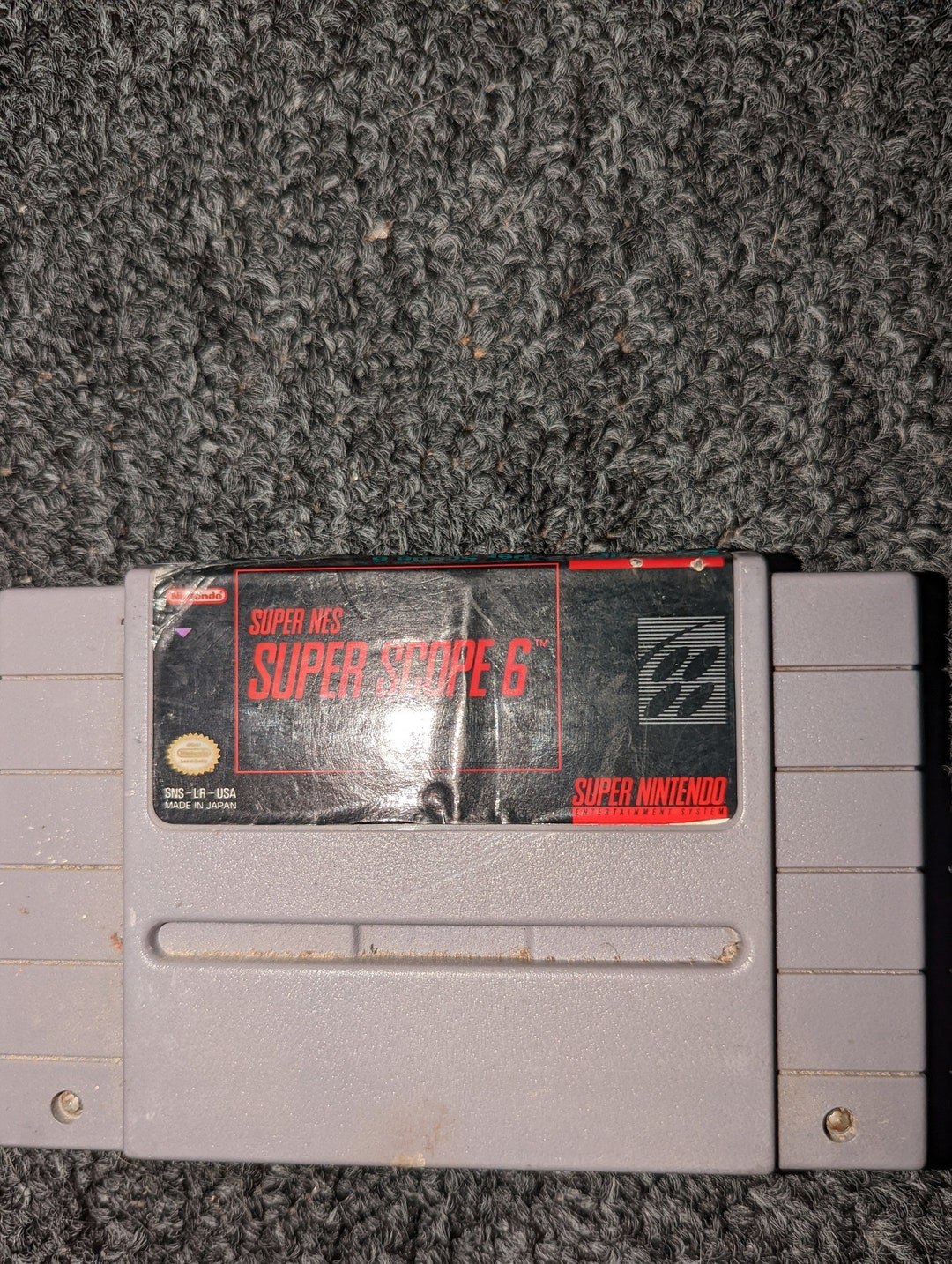 Super Scope 6 Cartridge Game for Super Nintendo Console - Etsy