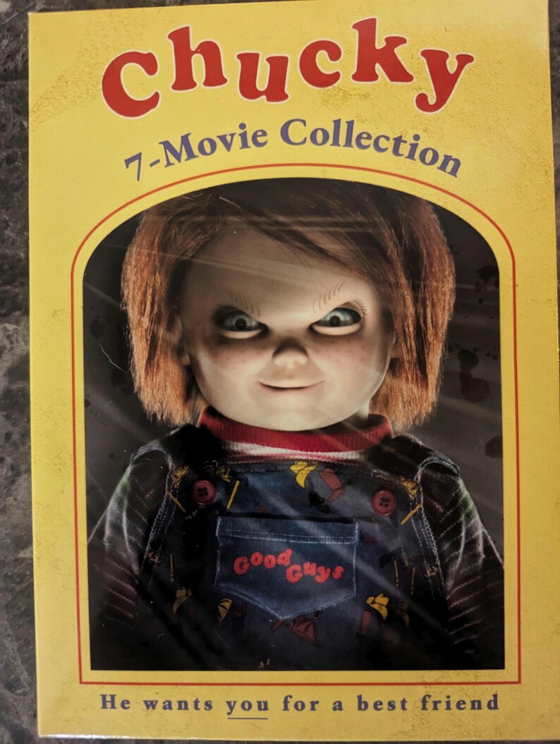 Chucky Complete Movie DVD Set - Etsy