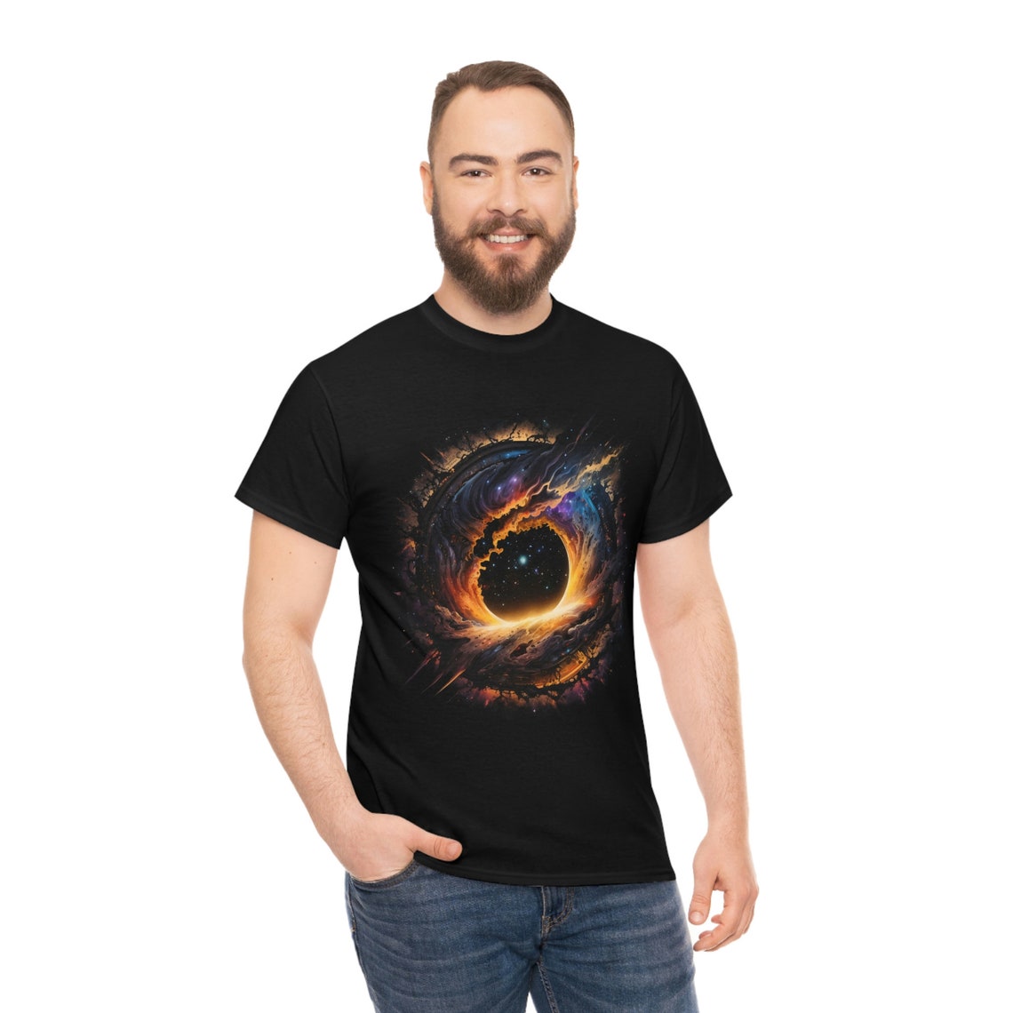 Black Hole Shirt, Black Hole Graphic, Black Hole T-shirt, Black Hole ...