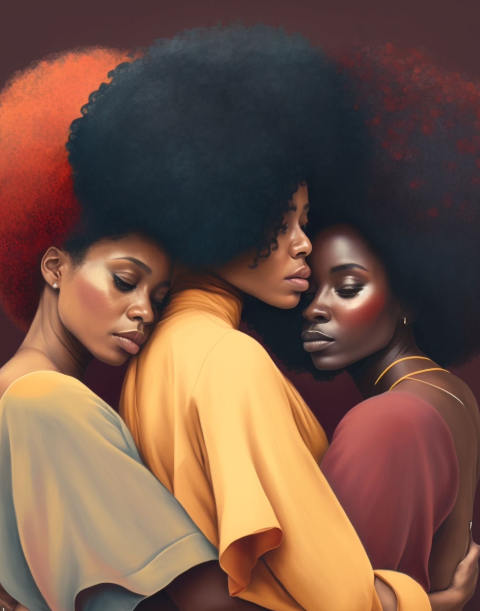 Radiant Roots AI Generated Art Digital Download - Etsy