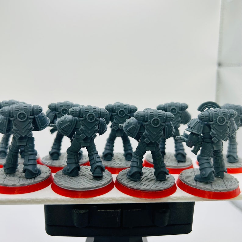 Custom Space Crusader 10 Man Legion Squad. Mk2 Mk3 Mk4 Mk5 - Etsy