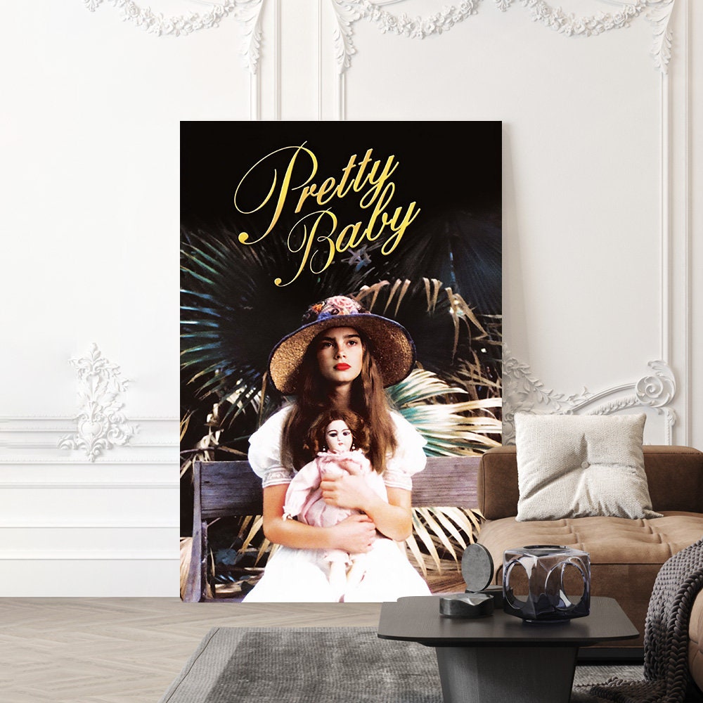 Pretty Baby Movie Poster High Quality Canvas Art Print Room Decoration ...