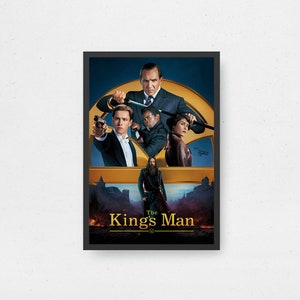The King's Man Movie Poster - High Quality Canvas Art Print - Room ...