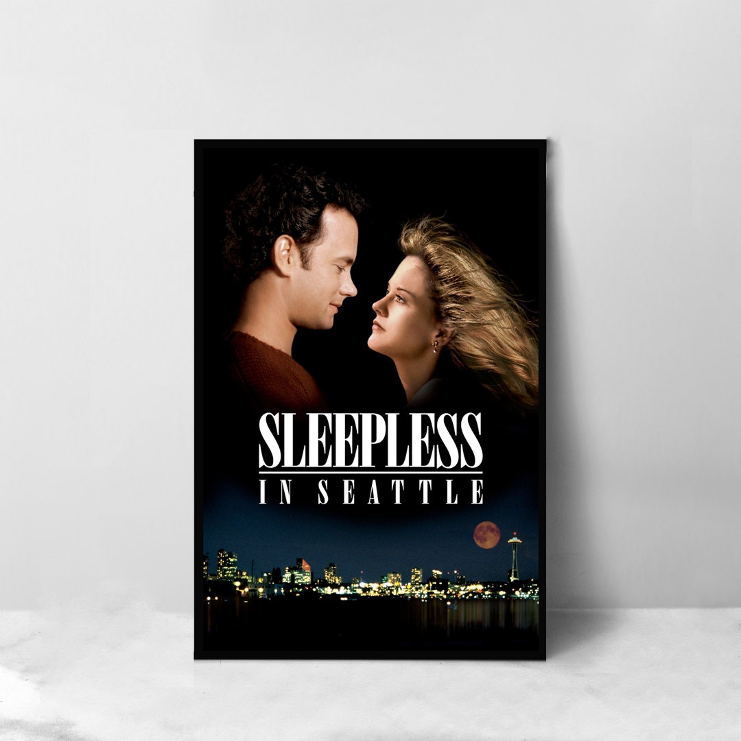 Sleepless in Seattle Movie Poster - High Quality Canvas Art Print ...