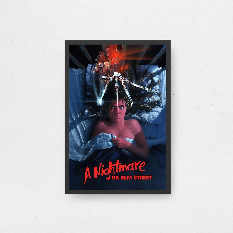 A Nightmare on Elm Street Movie Poster High Quality Silk Art - Etsy