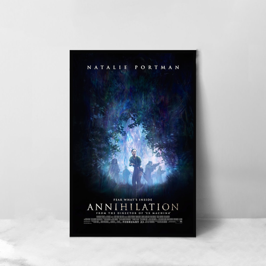 Annihilation Movie Poster - High Quality Canvas Art Print - Room ...