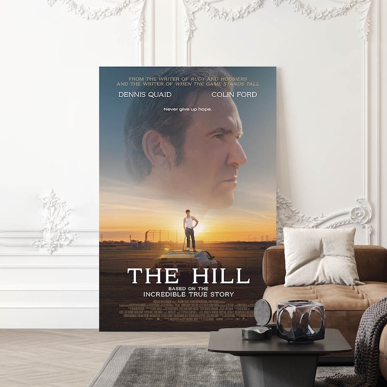 The Hill Movie Poster High Quality Canvas Art Print Room - Etsy