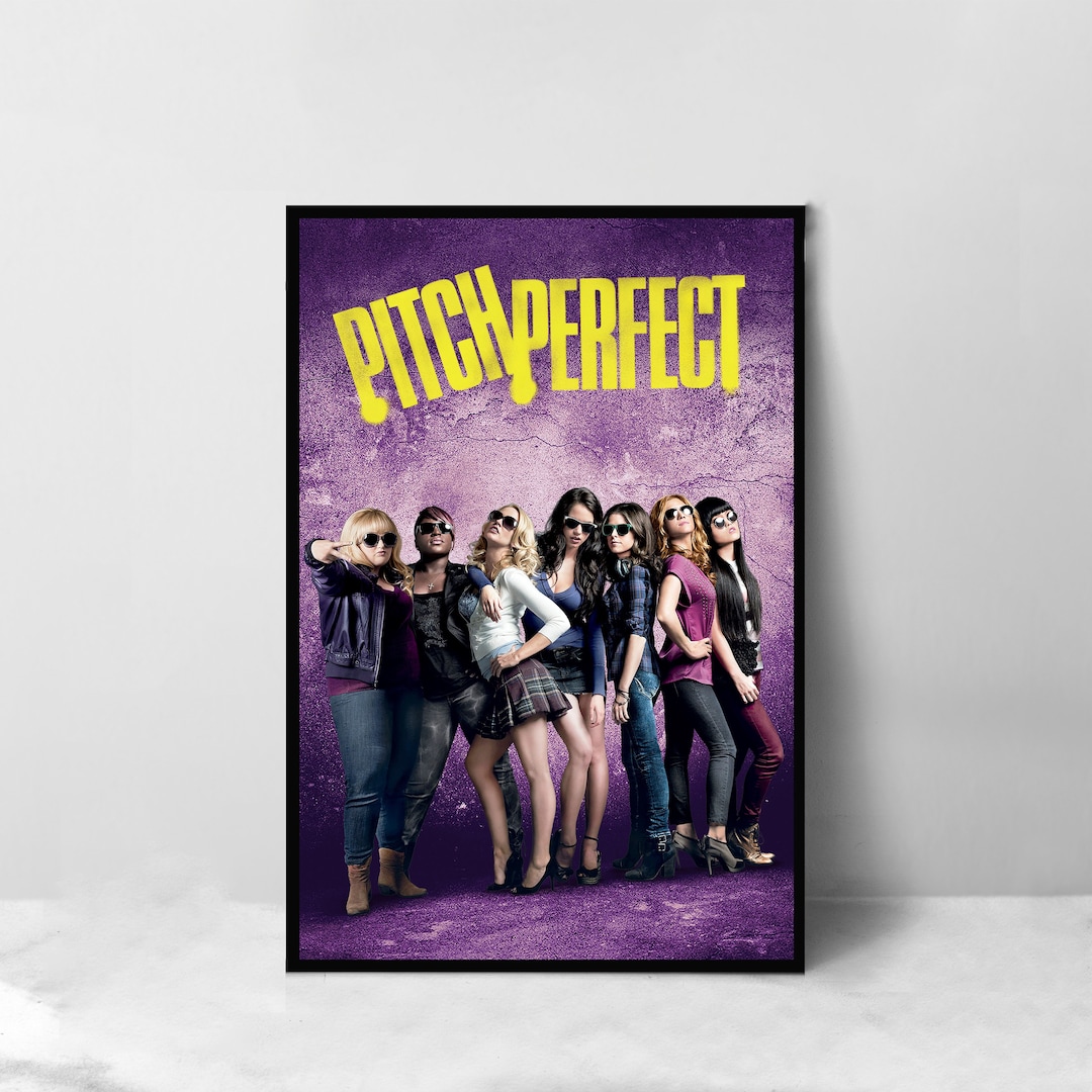 Pitch Perfect Movie Poster - High Quality Canvas Art Print - Room ...