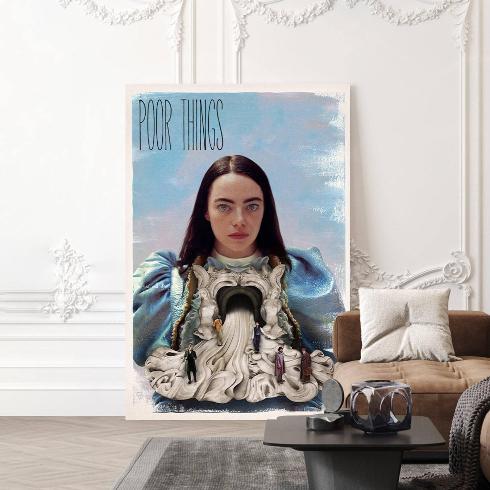 Poor Things Movie Poster - High Quality Canvas Art Print - Room ...