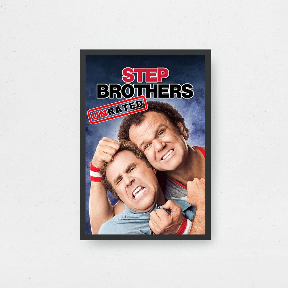 Step Brothers Movie Poster High Quality Canvas Art Print Room ...