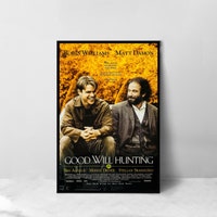 Good Will Hunting 1990s Movie Poster - Etsy