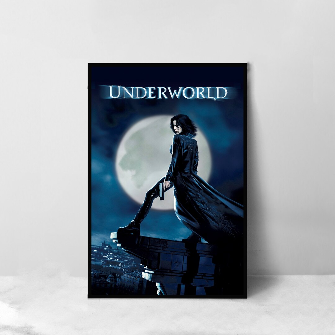 Underworld Movie Poster - High Quality Canvas Art Print - Room ...