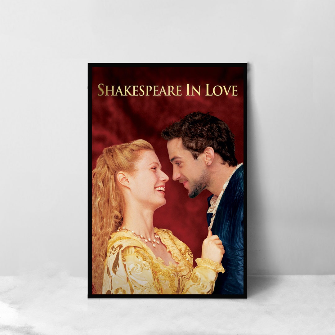 Shakespeare in Love Movie Poster - High Quality Canvas Art Print - Room ...