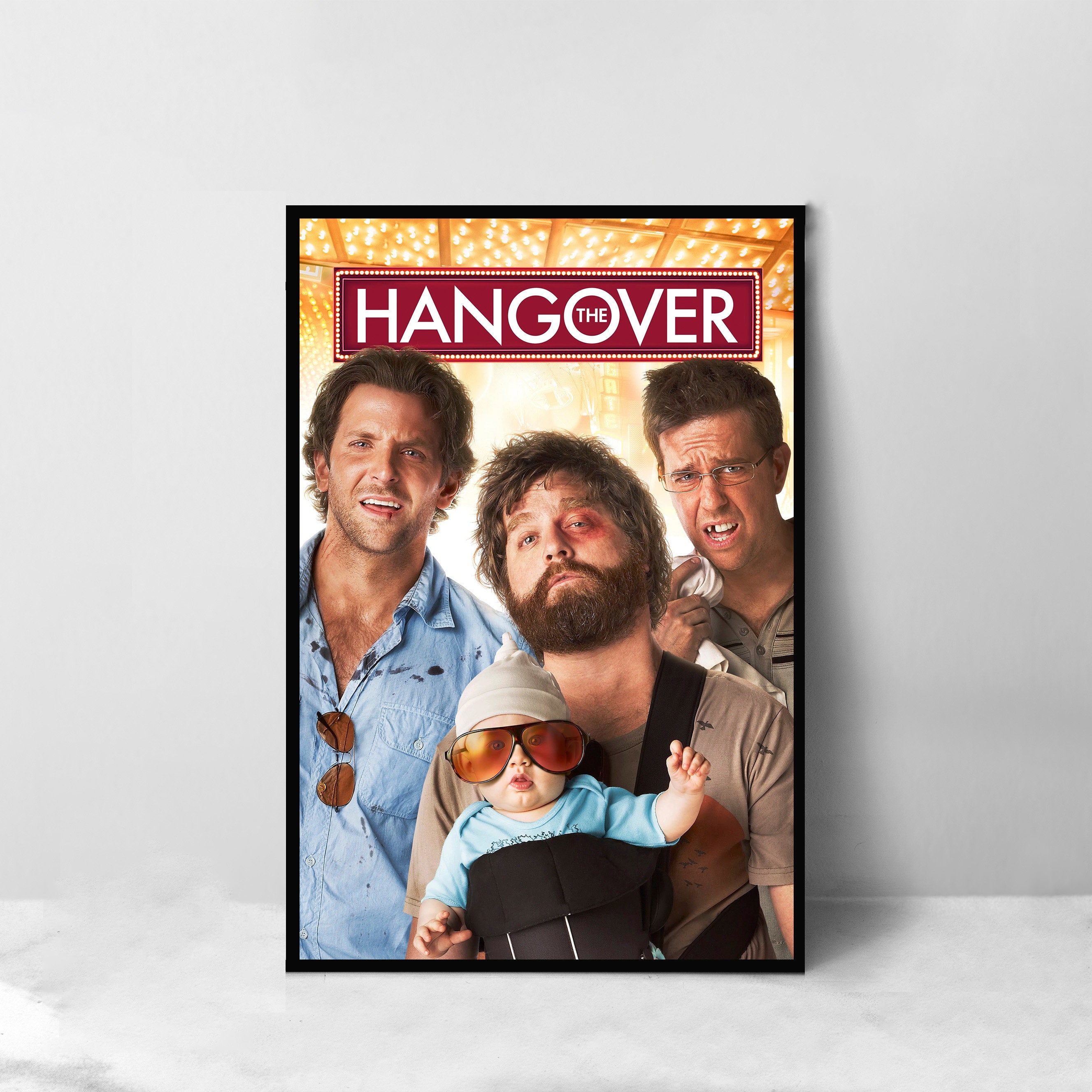 The Hangover Movie Poster High Quality Canvas Art Print Room Decoration ...
