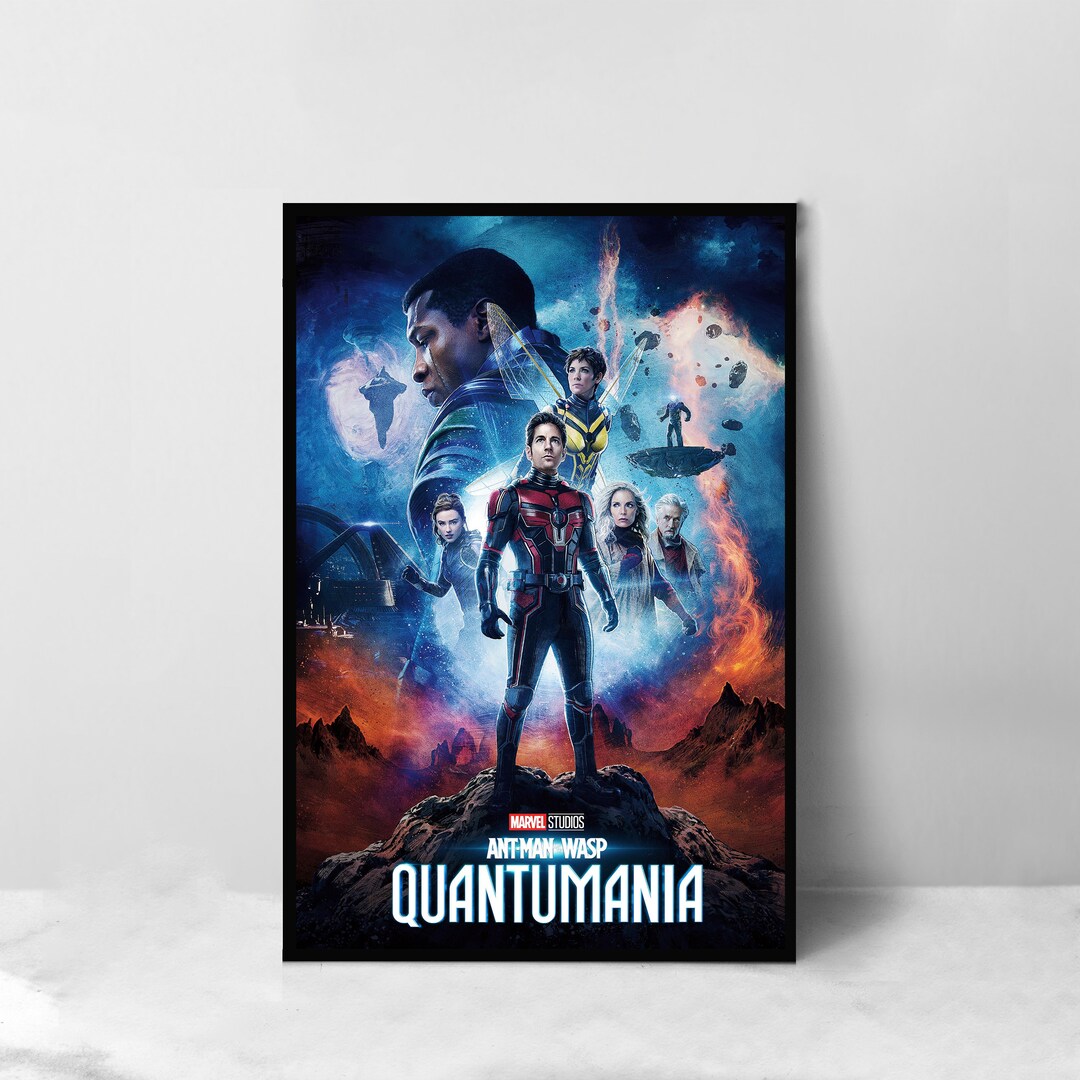 Ant-man and the Wasp Quantumania Movie Poster - High Quality Canvas Art ...