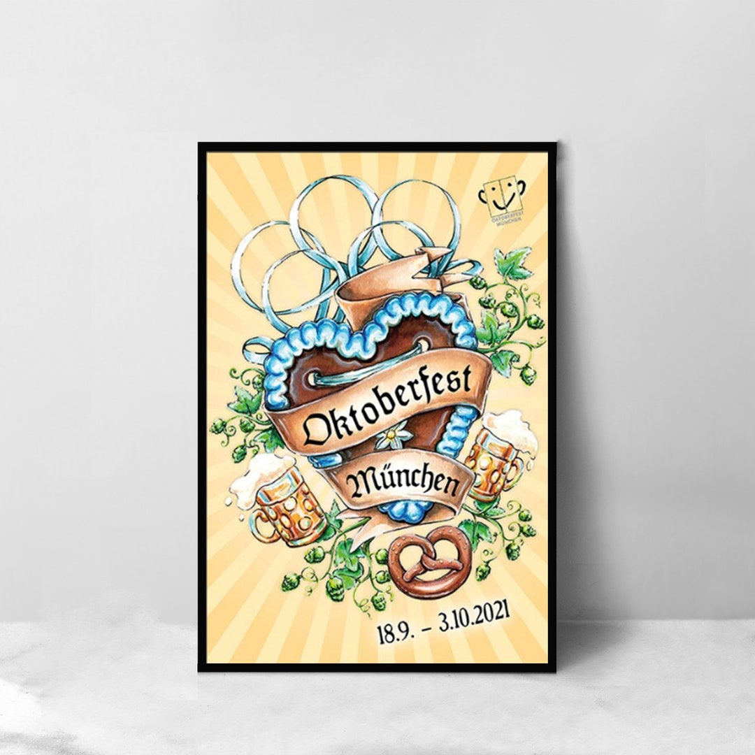 2021 Oktoberfest Poster - High Quality Canvas Art Print - Room ...