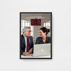 The Intern Movie Poster High Quality Canvas Art Print Room Decoration ...