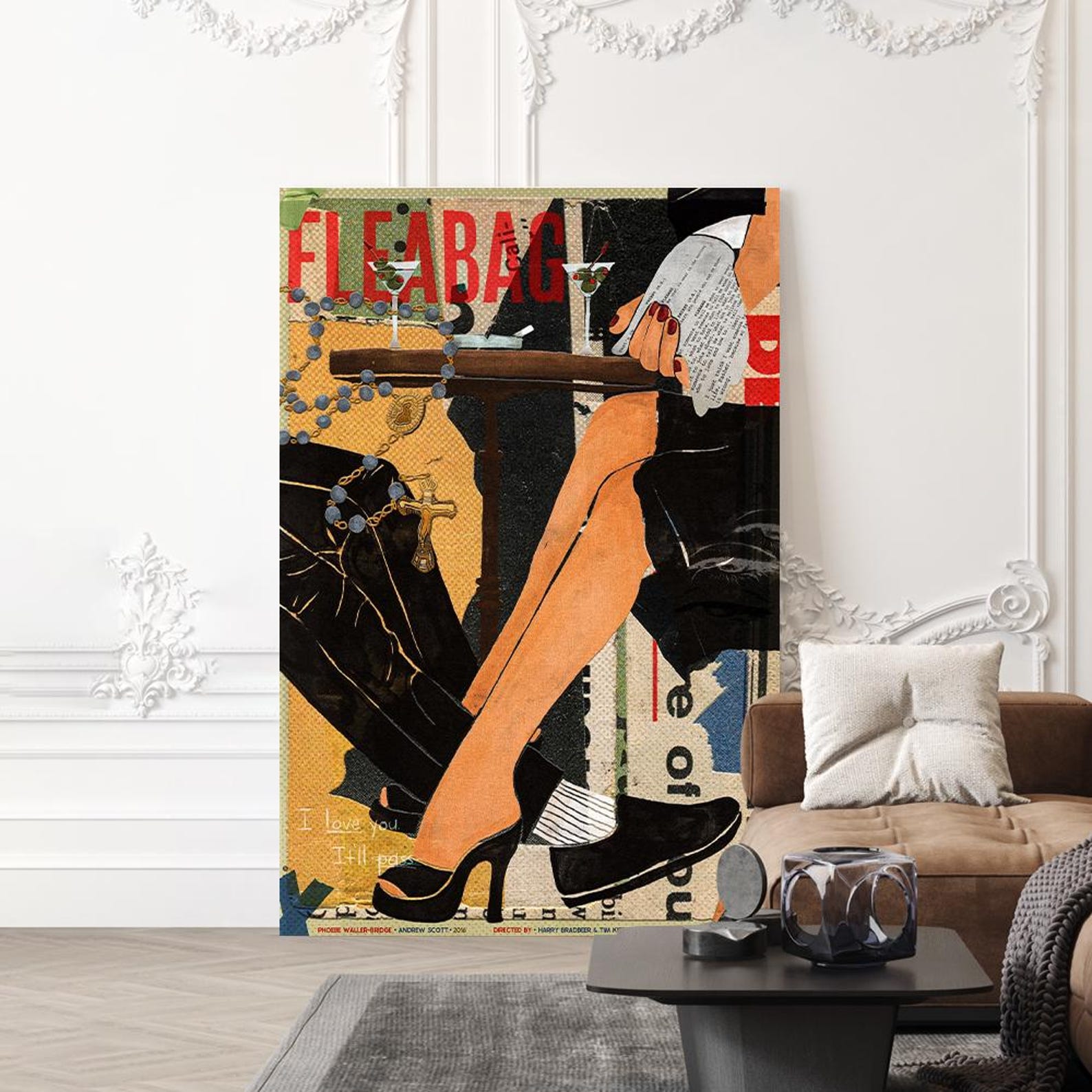 Fleabag Movie Poster - High Quality Canvas Art Print - Room Decoration ...