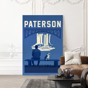 Paterson Movie Poster - High Quality Canvas Art Print - Room Decoration ...