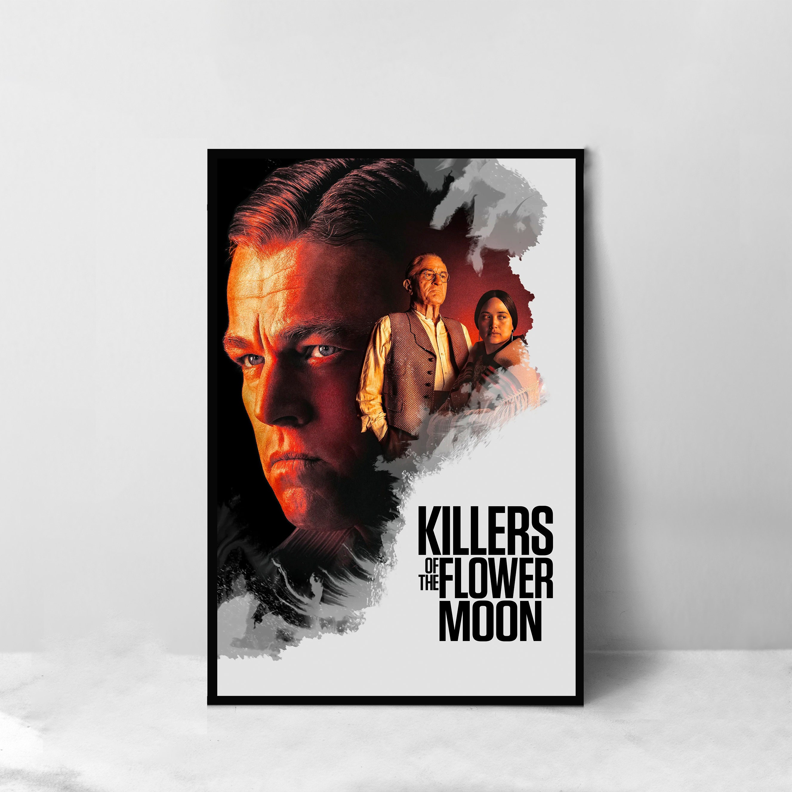 Killers of the Flower Moon Movie Poster - High Quality Canvas Art Print ...