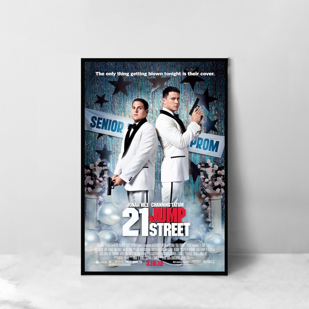 21 Jump Street Movie Poster - High Quality Canvas Art Print - Room ...