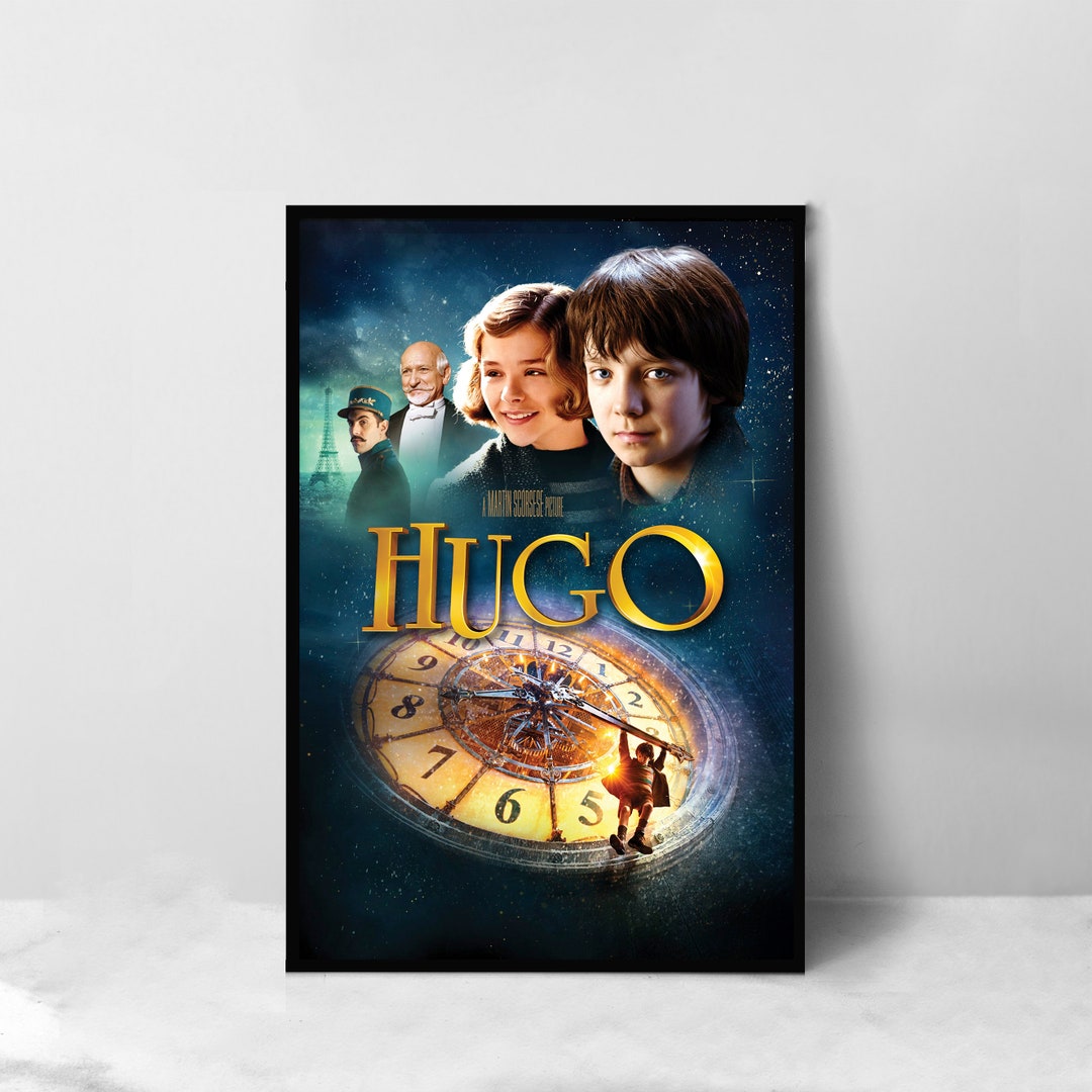 HUGO Movie Poster - High Quality Canvas Art Print - Room Decoration ...