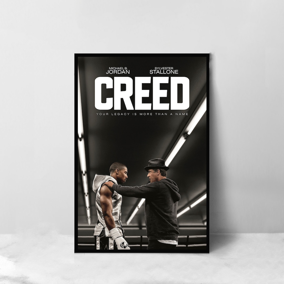 Creed Movie Poster - High Quality Canvas Art Print - Room Decoration ...