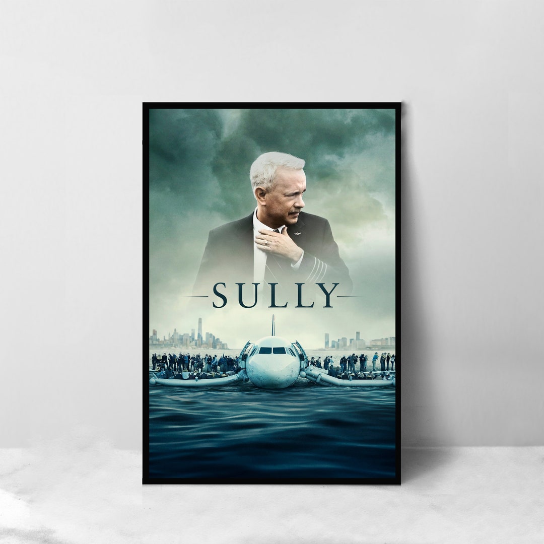 Sully Movie Poster - High Quality Canvas Art Print - Room Decoration ...