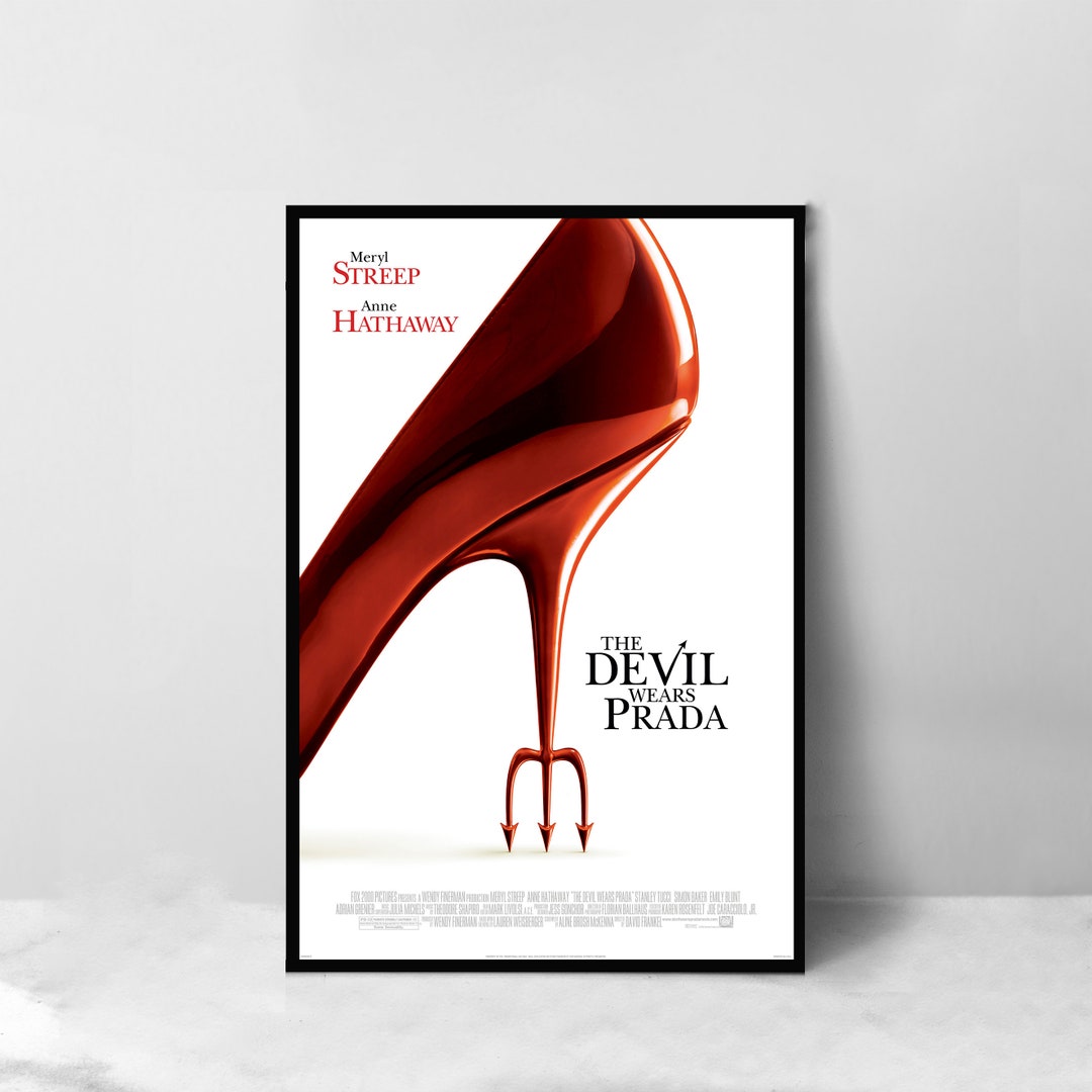 The Devil Wears Prada Movie Poster - High Quality Canvas Art Print ...