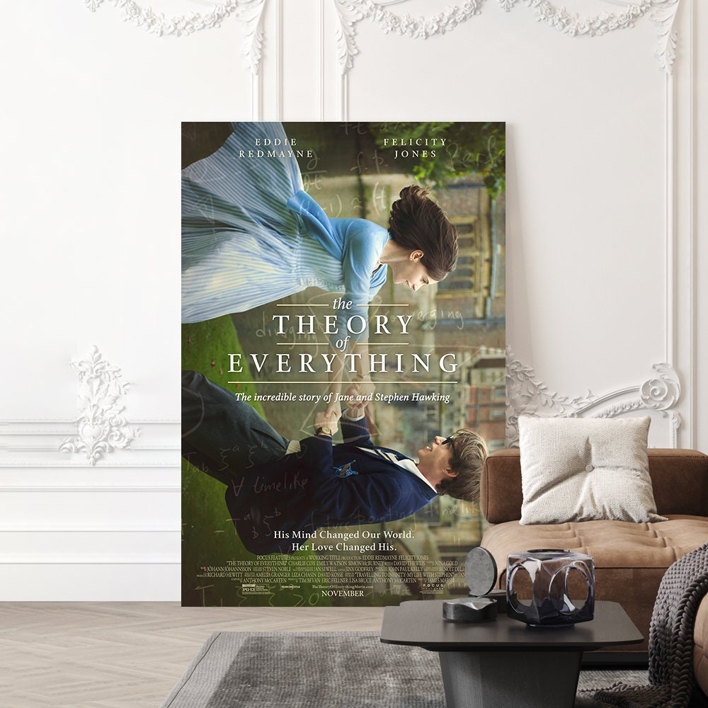 The Theory of Everything Movie Poster High Quality Canvas Art Print ...