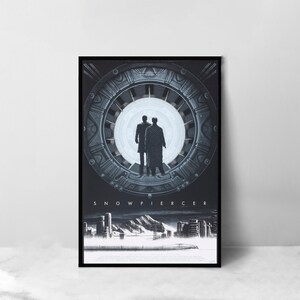 Snowpiercer Movie Poster High Quality Canvas Art Print Room Decoration ...