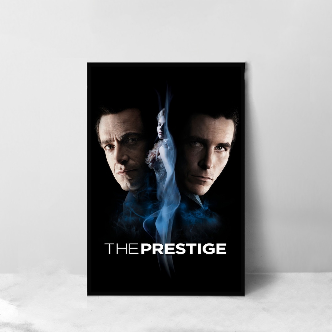 The Prestige Movie Poster - High Quality Canvas Art Print - Room ...