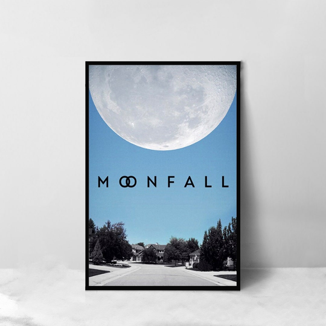 Moonfall Movie Poster 2022 High Quality Canvas Art Print Room ...