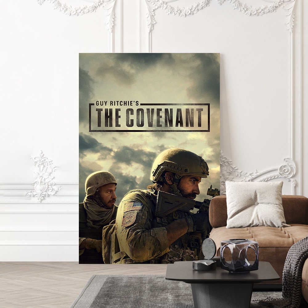 Guy Ritchie's the Covenant Movie Poster High Quality Canvas Art Print ...