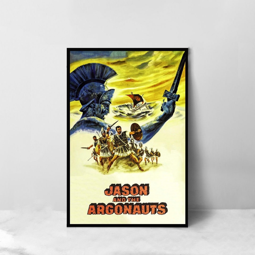 Jason and the Argonauts Movie Poster - High Quality Canvas Art Print ...
